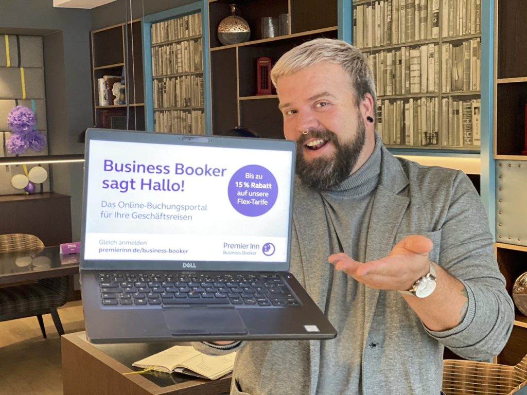 Premier Inn Business Booker Dienstreisen buchen